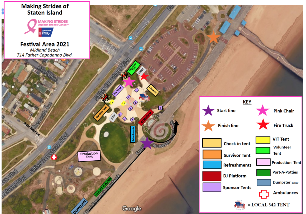 BREAST CANCER WALK 2021 INFO- STATEN ISLAND - UFCW Local 342